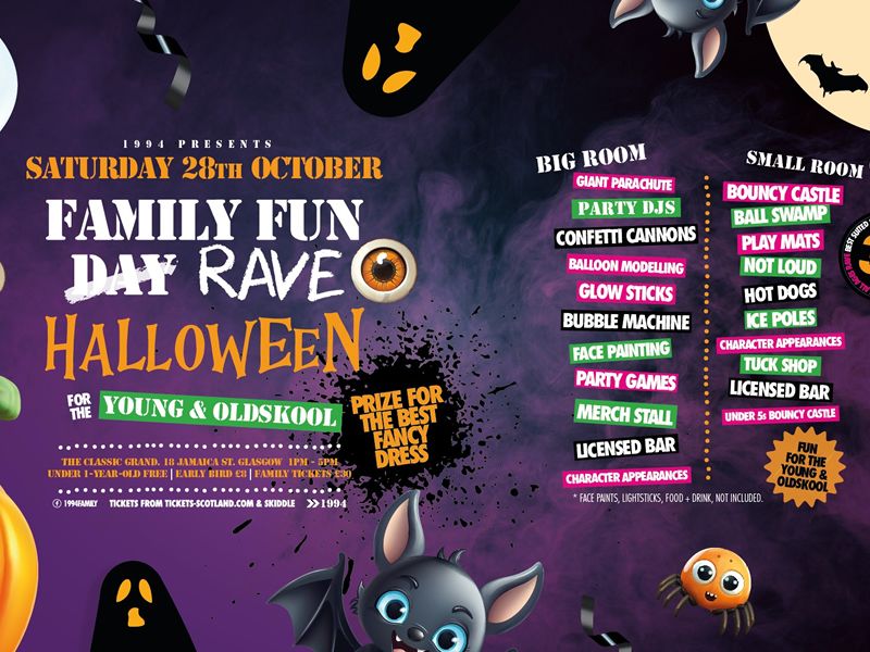 1994 Halloween Family Fun Day Rave - Our Glasgow
