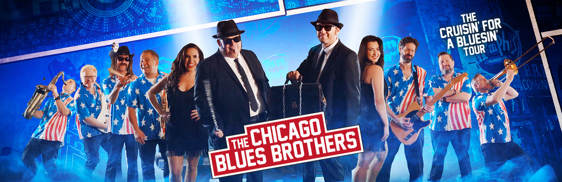 The Chicago Blues Brothers - The Cruisin For A Bluesin Tour - Our Glasgow