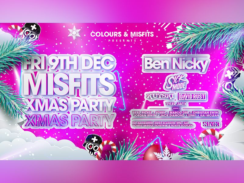 Misfits Xmas Party - Our Glasgow