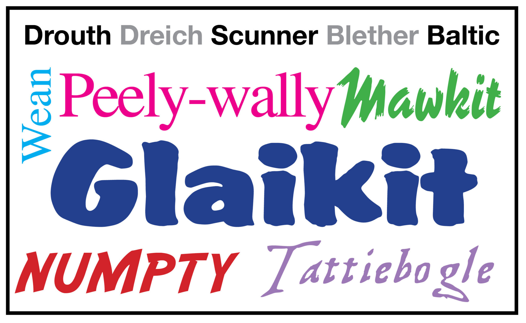 Glaswegian Dictionary - Our Glasgow