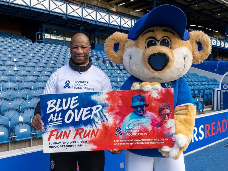 Blue All Over Fun Run - Our Glasgow