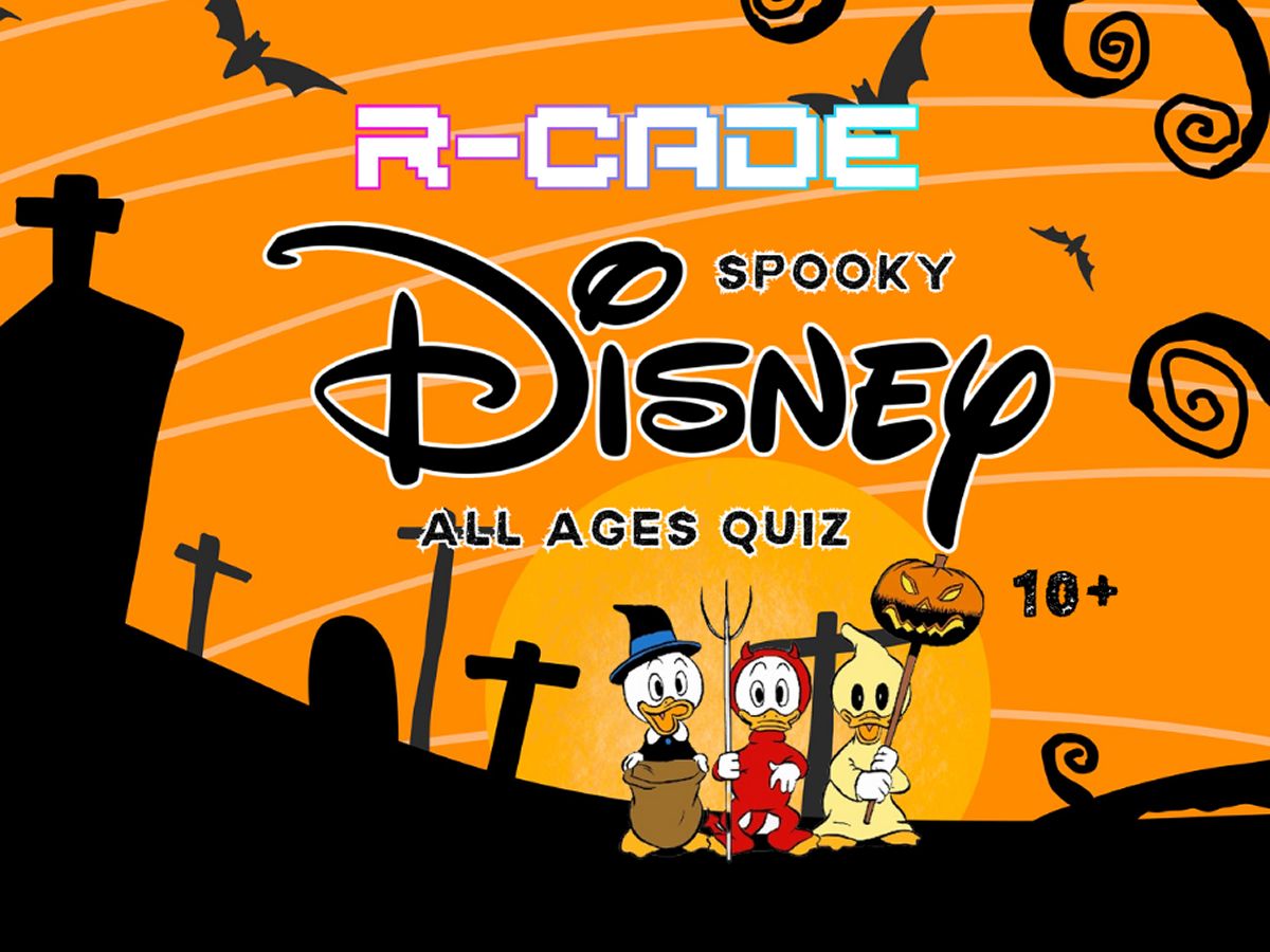 R-CADE All Ages Spooky Disney Quiz - Our Glasgow