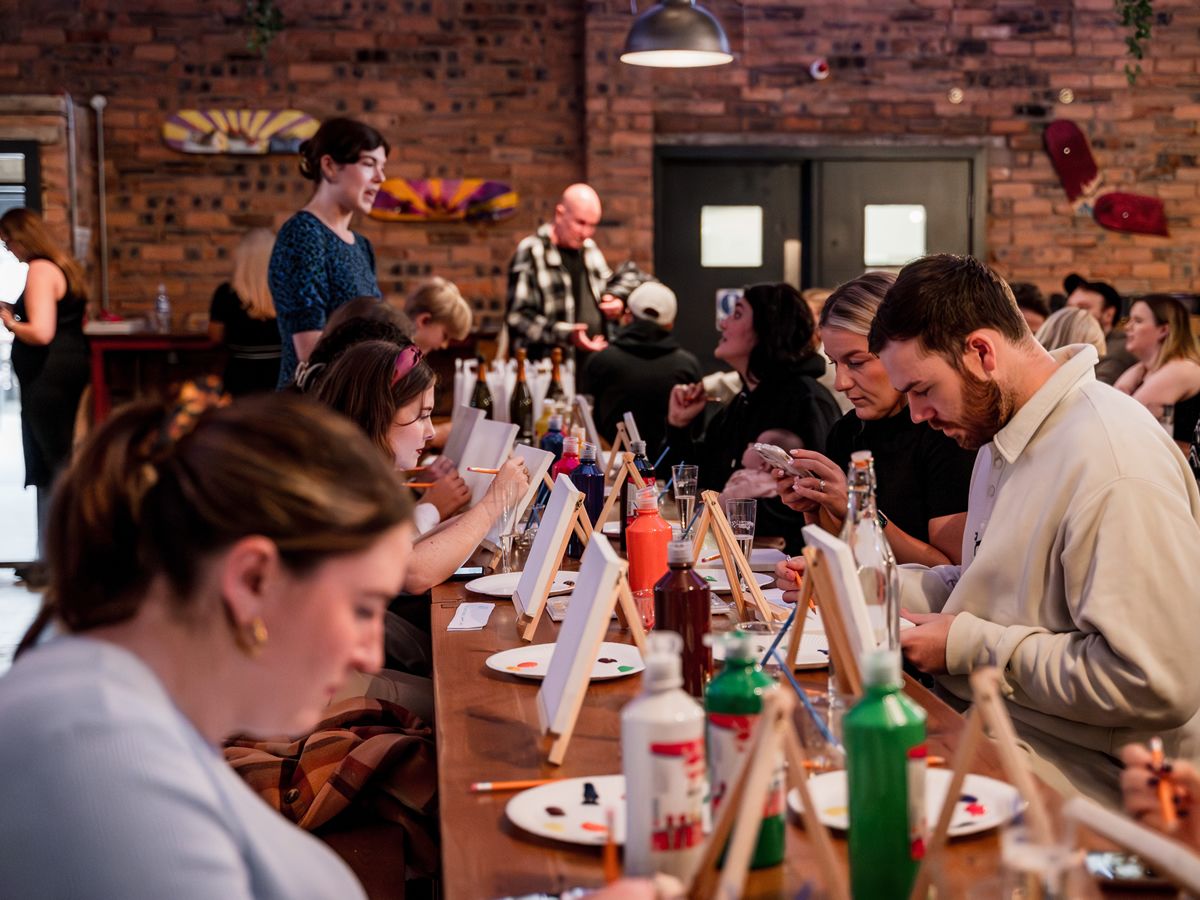 Crimbo Sip n Paint - Our Glasgow