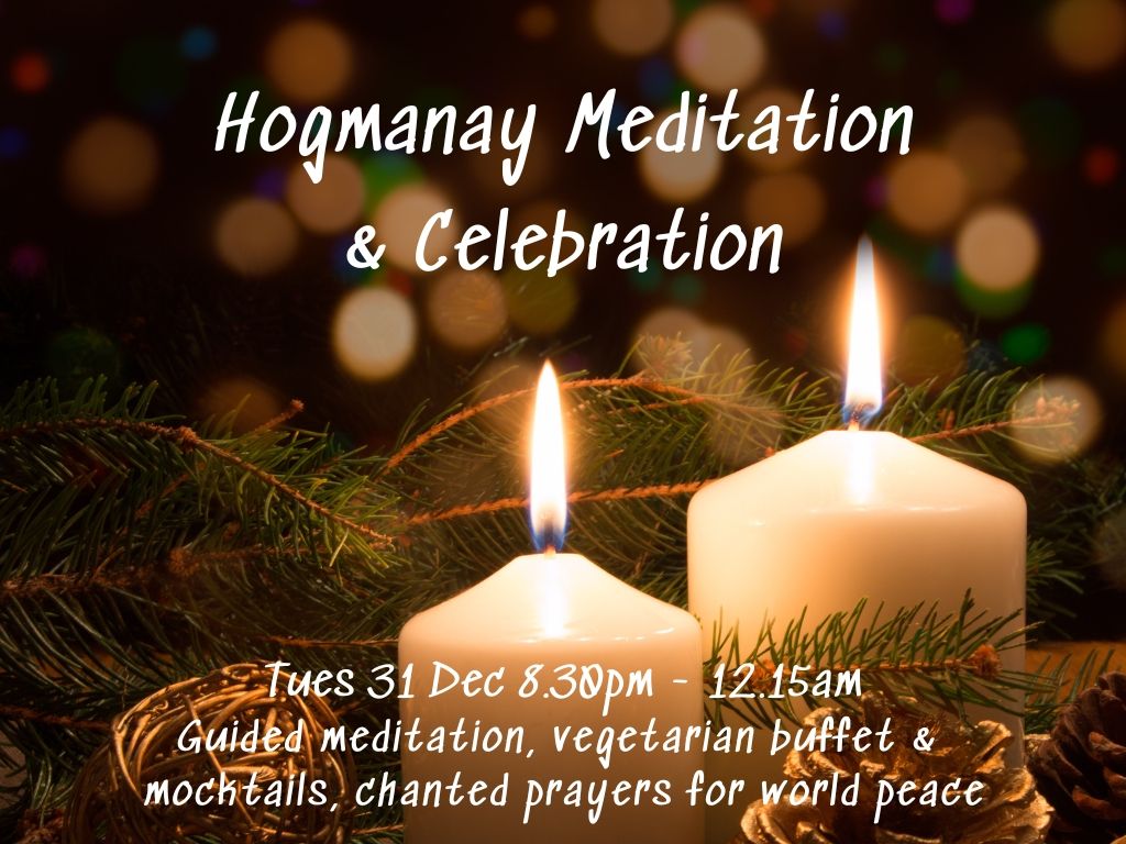 Hogmanay Meditation & Celebration - Our Glasgow